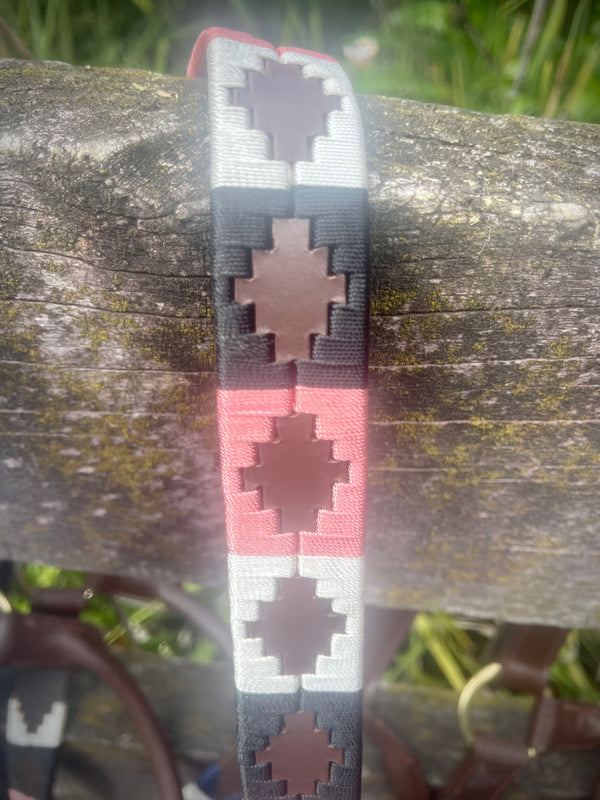 Argentine Gaucho Pattern Polo Halters - Tailshot Polo