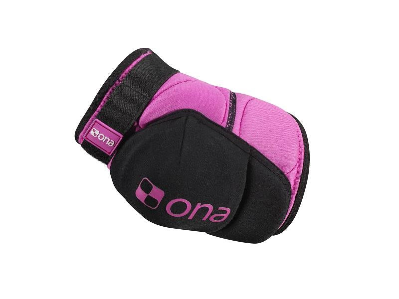 Ona Polo Elbow Guards Pink & Black – Tailshot Polo